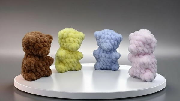 Charming Crochet Gummy Bear Pattern for Playtime Fun - Mint Design Blog
