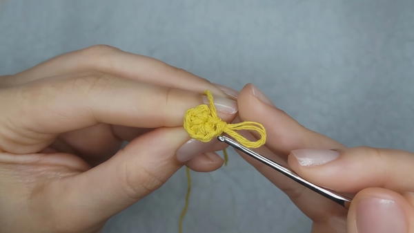 Cute Crochet Daisy Flower Keychain Pattern for Fun Accessories - Mint ...